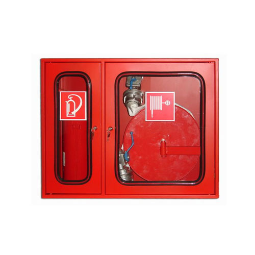 Cutie hidrant cu locas pentru stingator, geam, suport furtun ...